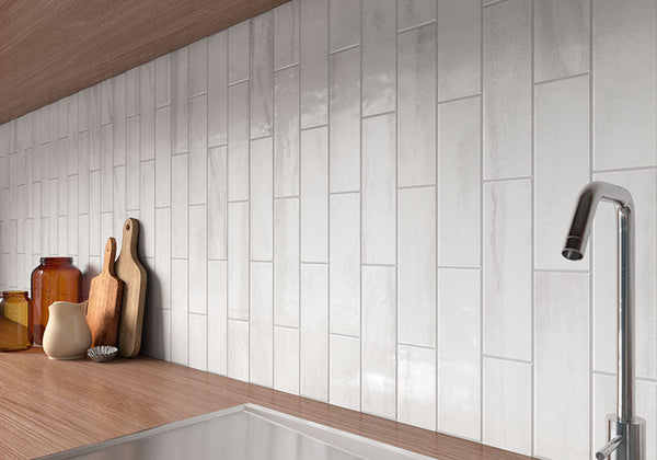 Bellagio Tile - Great Plains Collection 3" x 10" Porcelain Tile - Puff ...