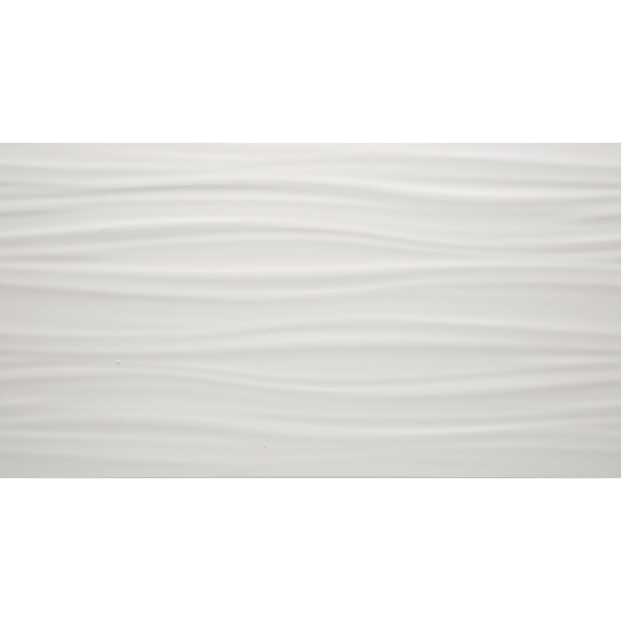 Arizona Tile - 3D Series - 12" x 22" Ceramic Tile - White Ribbon - Floorzz